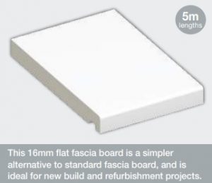Flat Fascia Board 16mm 5m Length